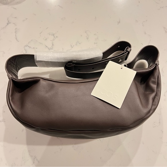 COS | Bags | Rare Cos Leather Crossbody Bag Brown | Poshmark
